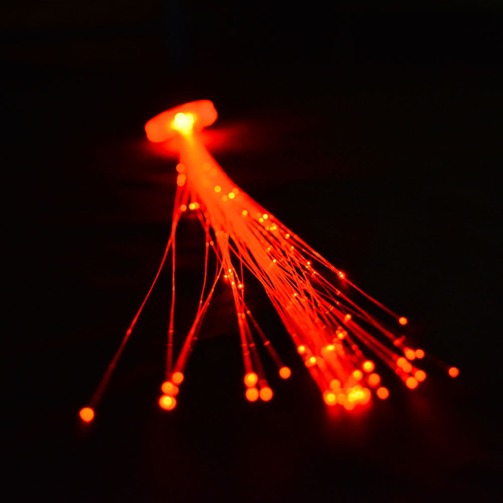 Enfeite Adereço Para Cabelo com Luz LED